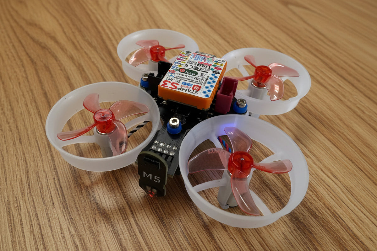 【定価との差額決済】M5Stamp Flyキットで学ぶドローン制御プログラミング入門VOD — ZEPオンラインストア